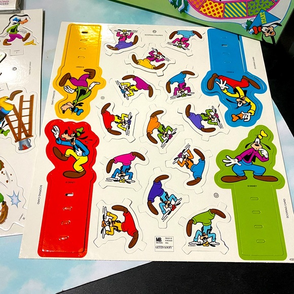 Disney | Toys | Disneys Goofy Vintage 992 Gettin Goofy 3d Board Game Mb ...